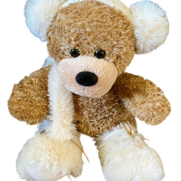 Galerie | Toys | Galerie Plush Winter Arctic Plush Teddy Bear Stuffed ...